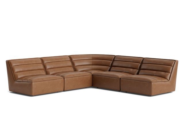 Marabel Leather Lounge | Modern Modular Sofa | Nick Scali