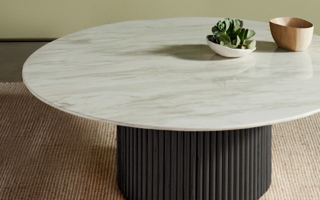 Coffee Tables: Round, Glass, Marble, Black, White | Nick Scali